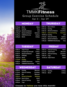 Group Exercise Classes – TMMK Fitness