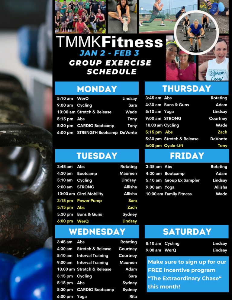 Group Exercise Classes – TMMK Fitness